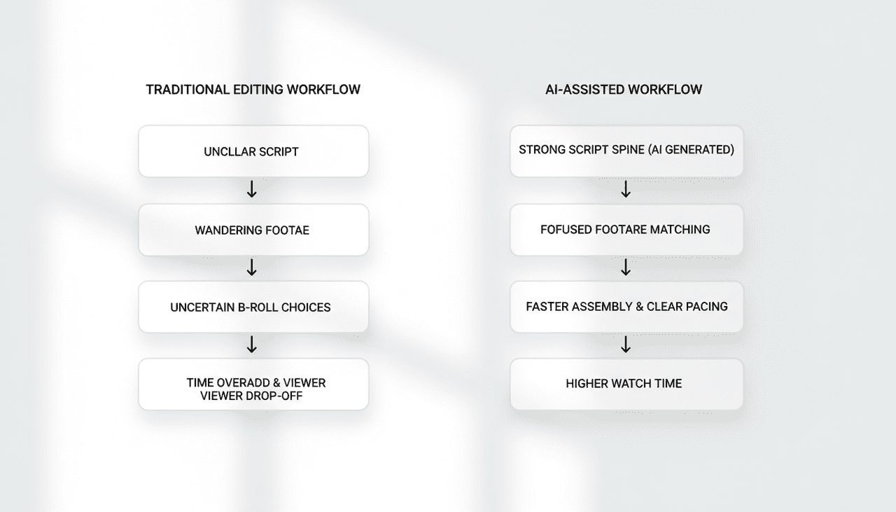 How AI Scripts, Voices, and Video Automation Save Hours of Editing ...